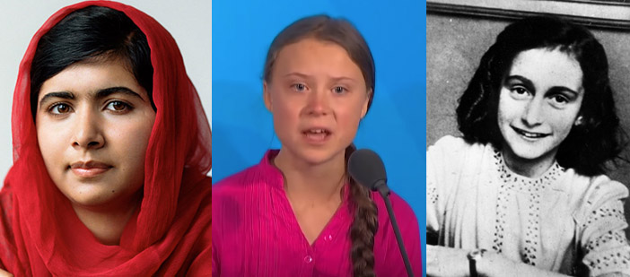 Greta Thunberg, Malala, Anne Frank… Out of the Mouths of Children